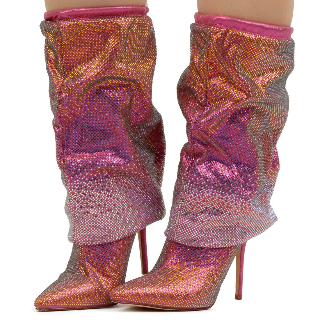 Wishful Stiletto Drape Boot – TiltedSole.com