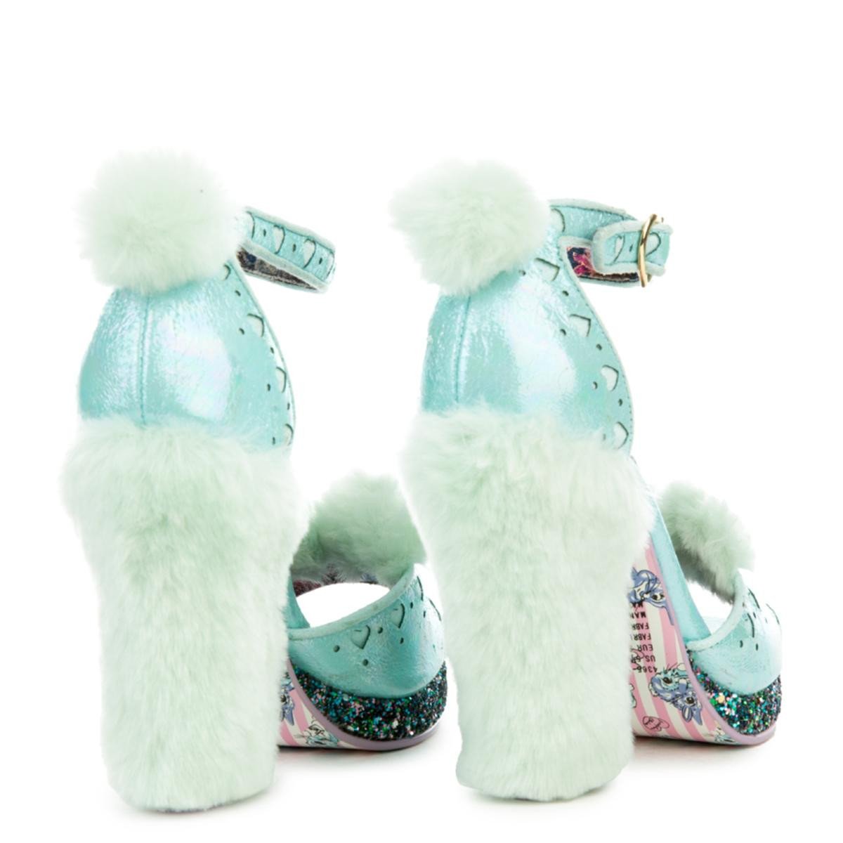 Teddy Toes Mint Heel Mint – TiltedSole.com