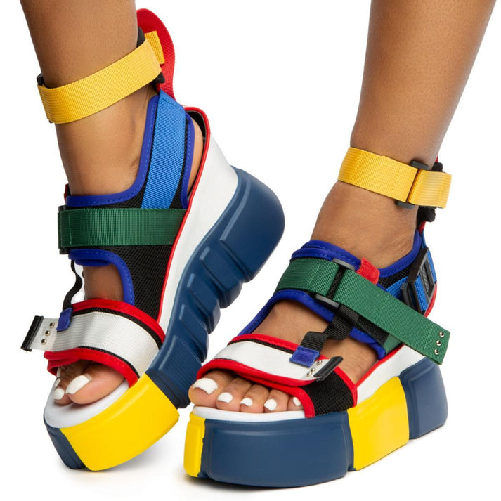 Cranberry-02 Platform Sandals – TiltedSole.com